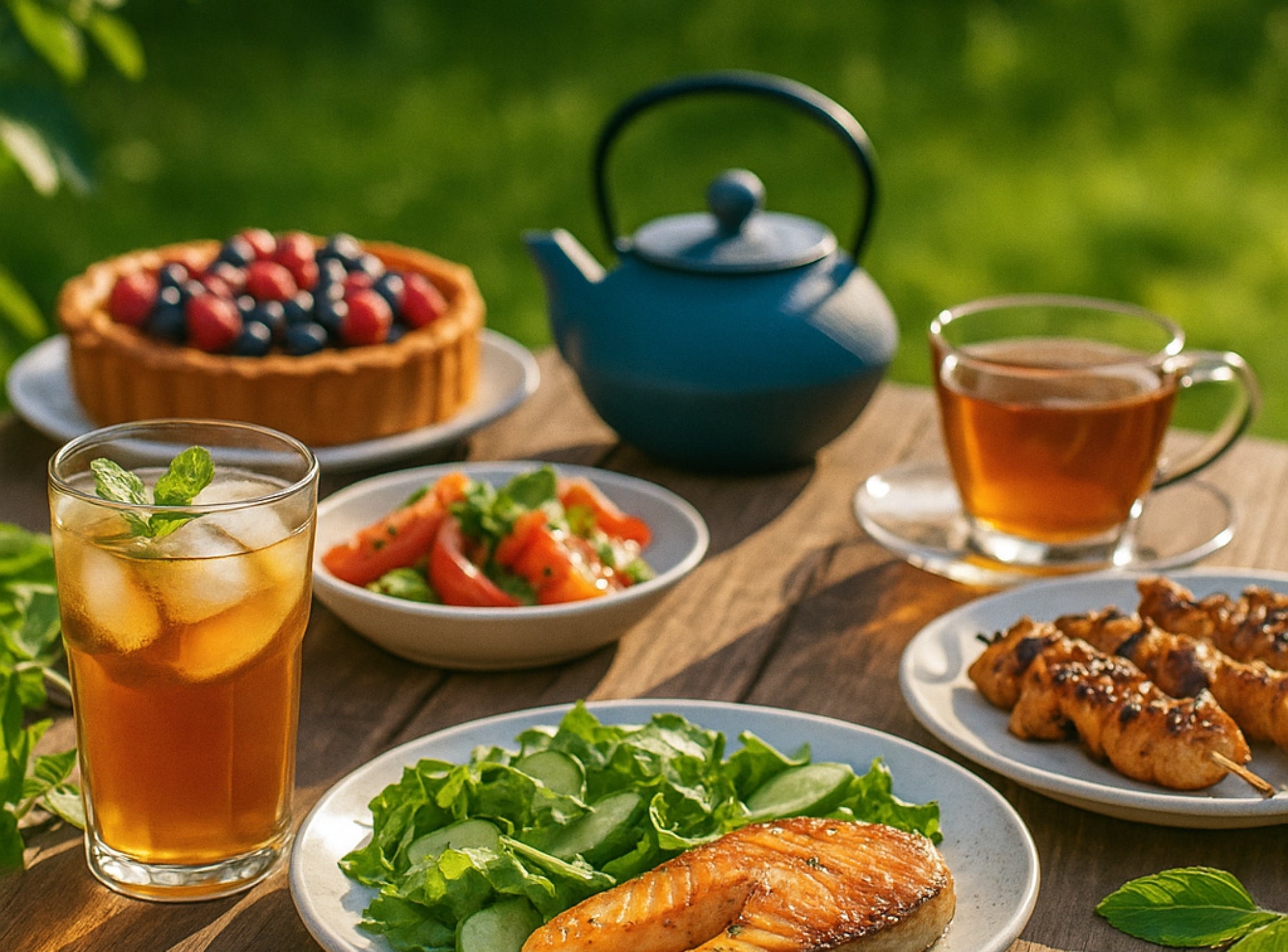 Te til mat: Slik kombinerer du te og mat i sommer | Norges tehus